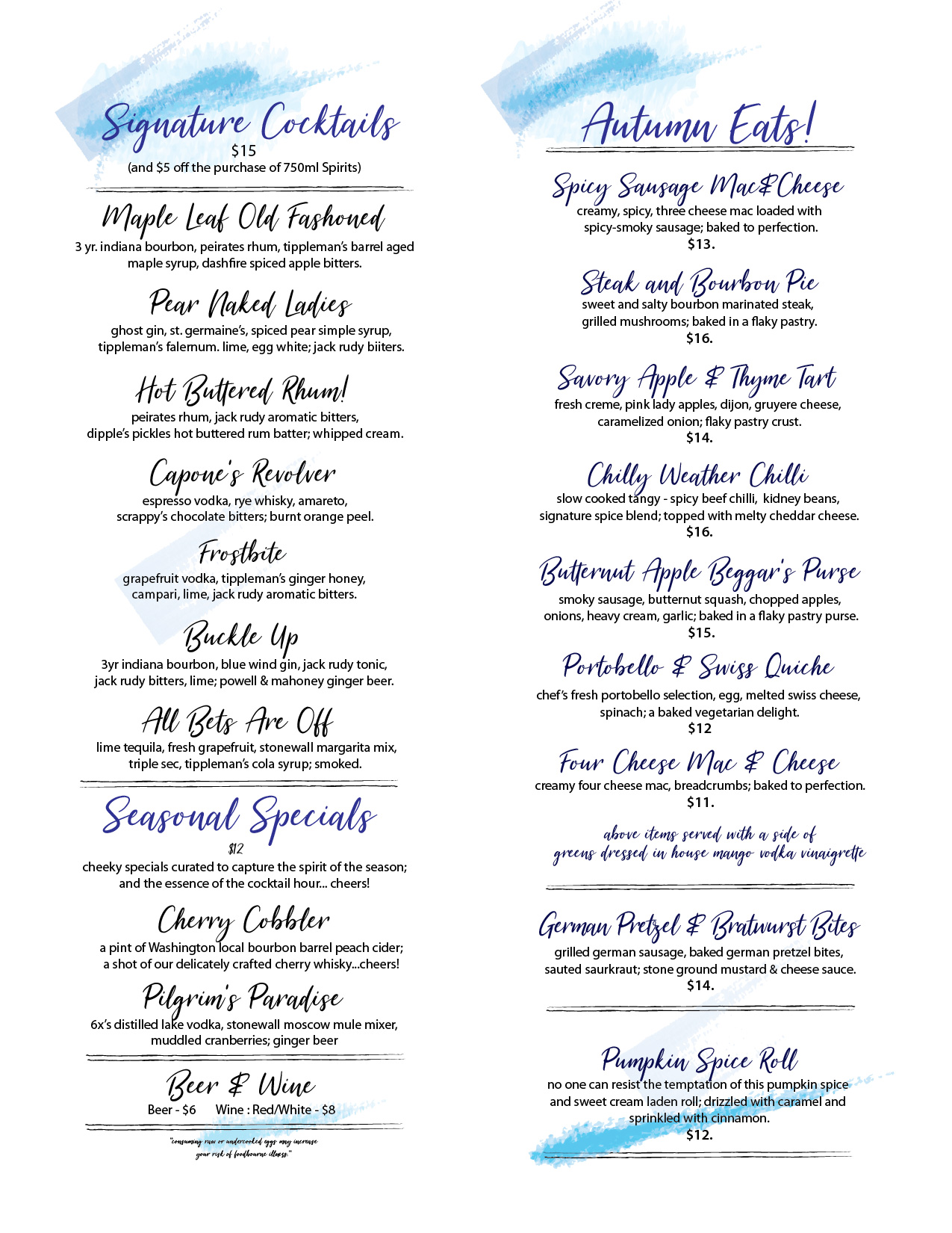 2019 11 – November Menu-01